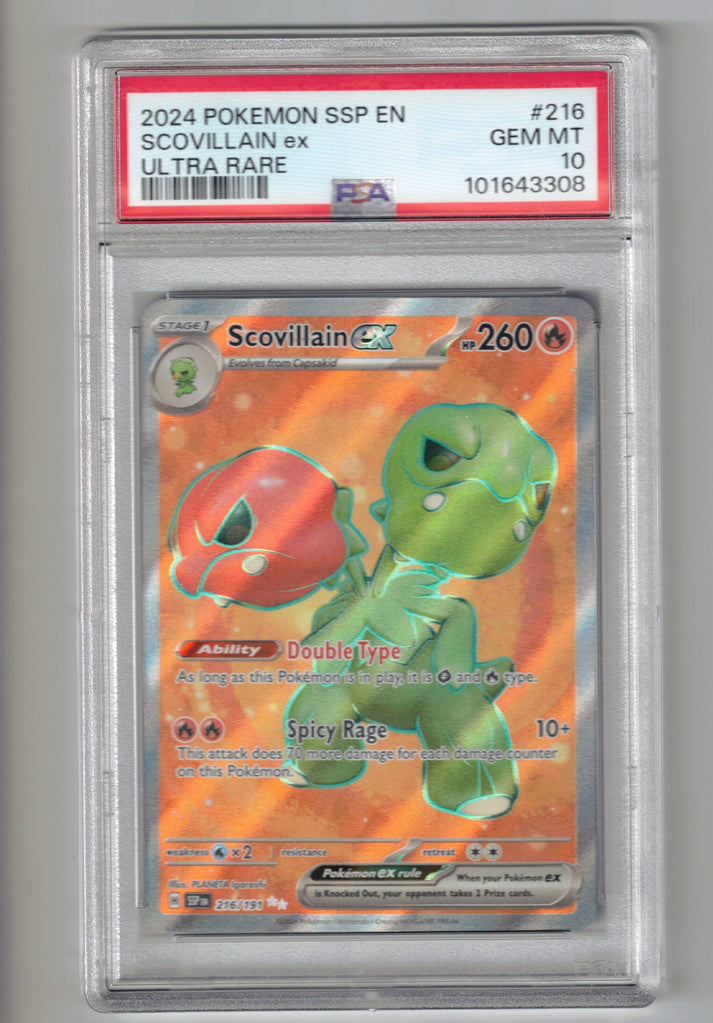Scovillain ex #216 Pokemon Surging Sparks - PSA 10 – Starke Trading Company